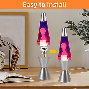 Kanlpeia 2 Pack Lava Lamp Bulb R39 E17 25W Reflector Bulbs for Bedroom and Office 120v Lava Lamp Light Bulb Replacement