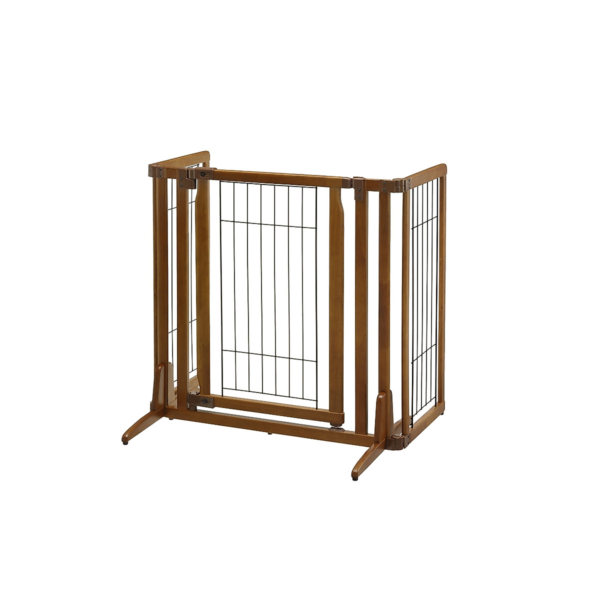 Richell Premium Plus Freestanding Pet Gate with Door