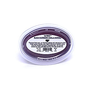 3 Pack of Sweet BLACK RASPBERRY VANILLA inspired aroma Long Lasting Gel Melts™ gel wax for Warmers and Burners PEEL, MELT, ENJOY