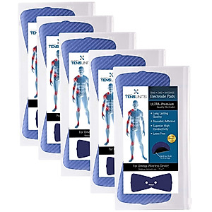 OMEGA Ultra Premium 7" x 3" Butterfly Electrodes for Omega Wireless - 1 Pack (Single Pad)