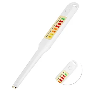 Jeanoko LED Salinity Meter Portable Handheld Electronic Food Salinity Tester Salinometer Soup Saltwater Hydrometer Analysis Detector Conductivity Tester for Home Kitchen