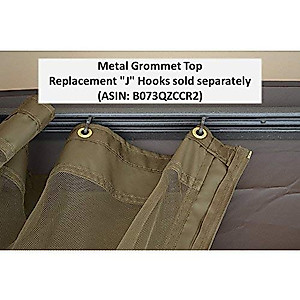 APEX GARDEN 10 Ft. x 12 Ft. Gazebo Replacement Mosquito Netting (Mosquito Net Only)