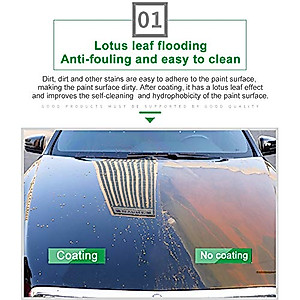 Malcm 2022 Nano Ceramic Coated Spray, Ultimate Ceramic Coating Spray - Washless Car Polish Super Hydrophobic Polish & Polymer Paint Sealer Details-300ML