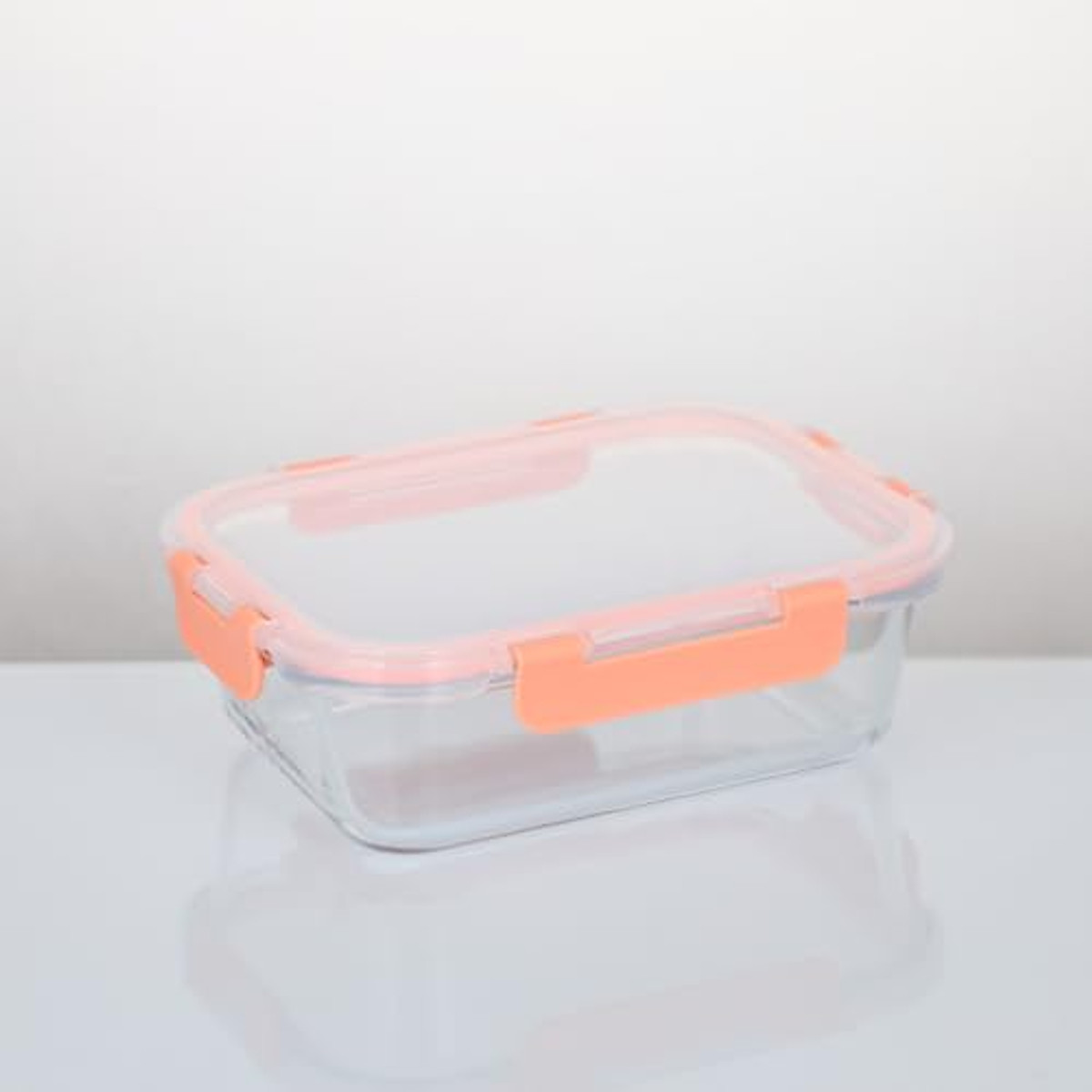Scizorito 10PACK Glass Meal Prep Containers, for Lunch Food & Fruit Storage with Lids,Glass Lunch Box for Kitchen (10-Pink)
