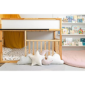 Ullabelle Decorative Pillow, Decorative Nursery Pillow, Playroom Décor, Cute Throw Pillows (Pink Moon)