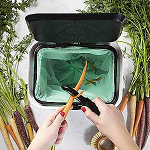 Full Circle Fresh Air Biodegradable Compost Bags, 2.5 Gallon / 25 Count, Original Scent (Pack of 2)