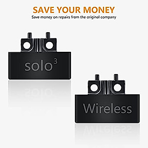 Solo 3 Hinge as Same as OEM Solo3 Replacement Parts Repair Kit Durable Accessories Compatible with Beats by Dre Solo 3 Wireless Headphones(Model A1796) Solo 2 Wireless/Wired (B0534/B0518) -Matte Black