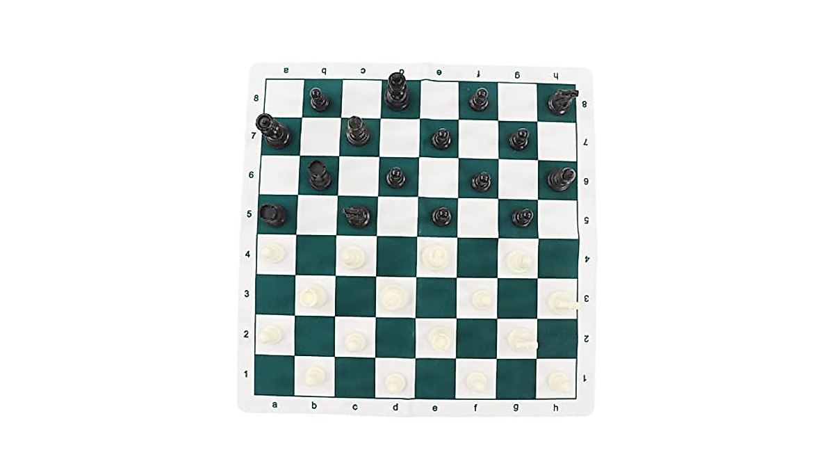 Portable Roll Up Travel Chess Set - Lightweight & Durable