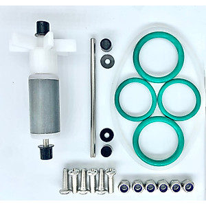 Bamkyait P4071 58113 Replace Lay-Z-Spa Coleman Hot Tub Water Pump Seal E02 Rebuild Kit with Impeller & Shafts
