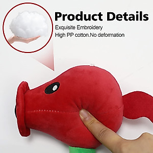 Maikerry 3pcs Plants and Zombies vs Plush Toy Stuffed Toys Soft Figure Doll Great Birthday Gifts for Boys and Girls