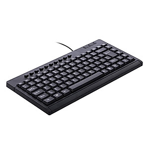 Multimedia Keyboard Wired Silent Keyboard Waterproof Gaming Keyboard for Laptop PC USB Keyboard