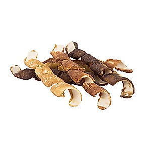 DreamBone Spirals Variety Pack, Treat Your Dog to a Chew Made with Real Meat and Vegetables