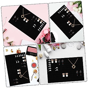 Zerodeko 15 Pcs Jewelry Box Championship Ring Display Case Foam Insert Pads Foam Earring Holder Jewelry Display Pad Jewelry Insert Display Mat Jewelry Tray Sponge Storage Organizer Travel