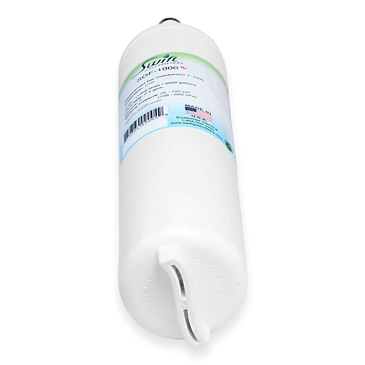 Swift Green Filters SGF-1000 Replacement for Insinkerator F-1000 Water Filter (1 Pack) Made in USA