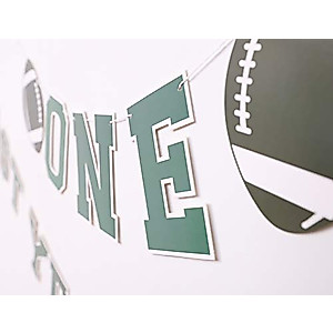 Football Birthday 1st Year Down Banner - Below First Grade, Football Theme Banner, First Birthday Party Decorations, Super Bowl Birthday Sports Party, Personalized Super Bowl Decoration.