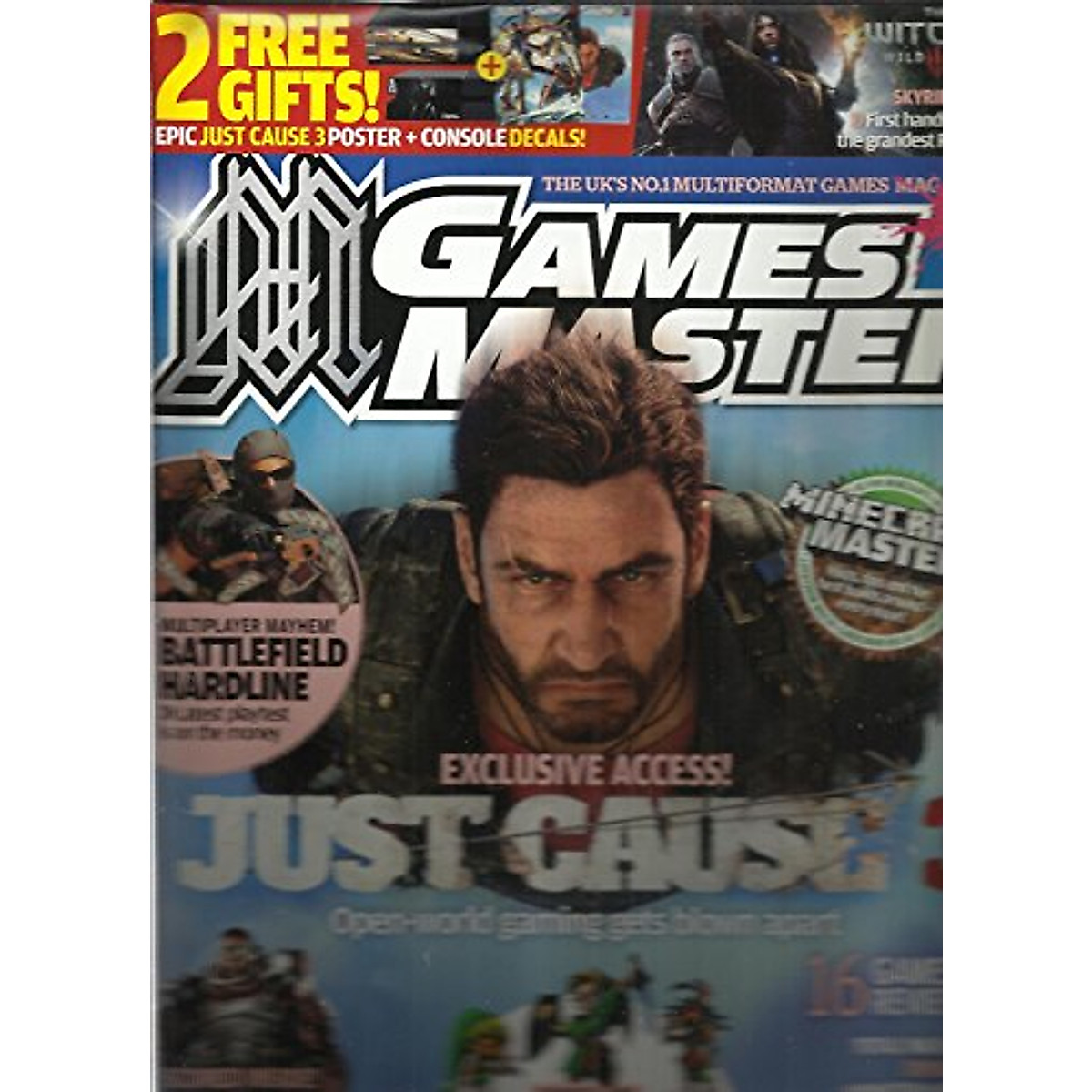 GAME MASTER, APRIL, 2015 NO. 288 (THE UK'S NO.1 MULTFORMAT GAMES MAG)