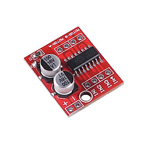 ACEIRMC 10pcs 1.5A 2 Way DC Motor Driver Module Speed Dual H-Bridge Replace Stepper L298N (Mini Controller Board)
