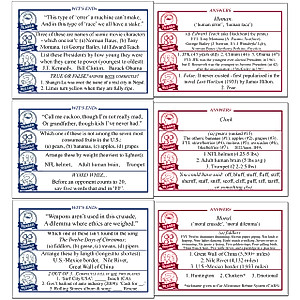 Wit's End - A Mind Challenging Trivia and Brain-Teasing Game That Will Test Players' Wits & Knowledge - for Adults & Family