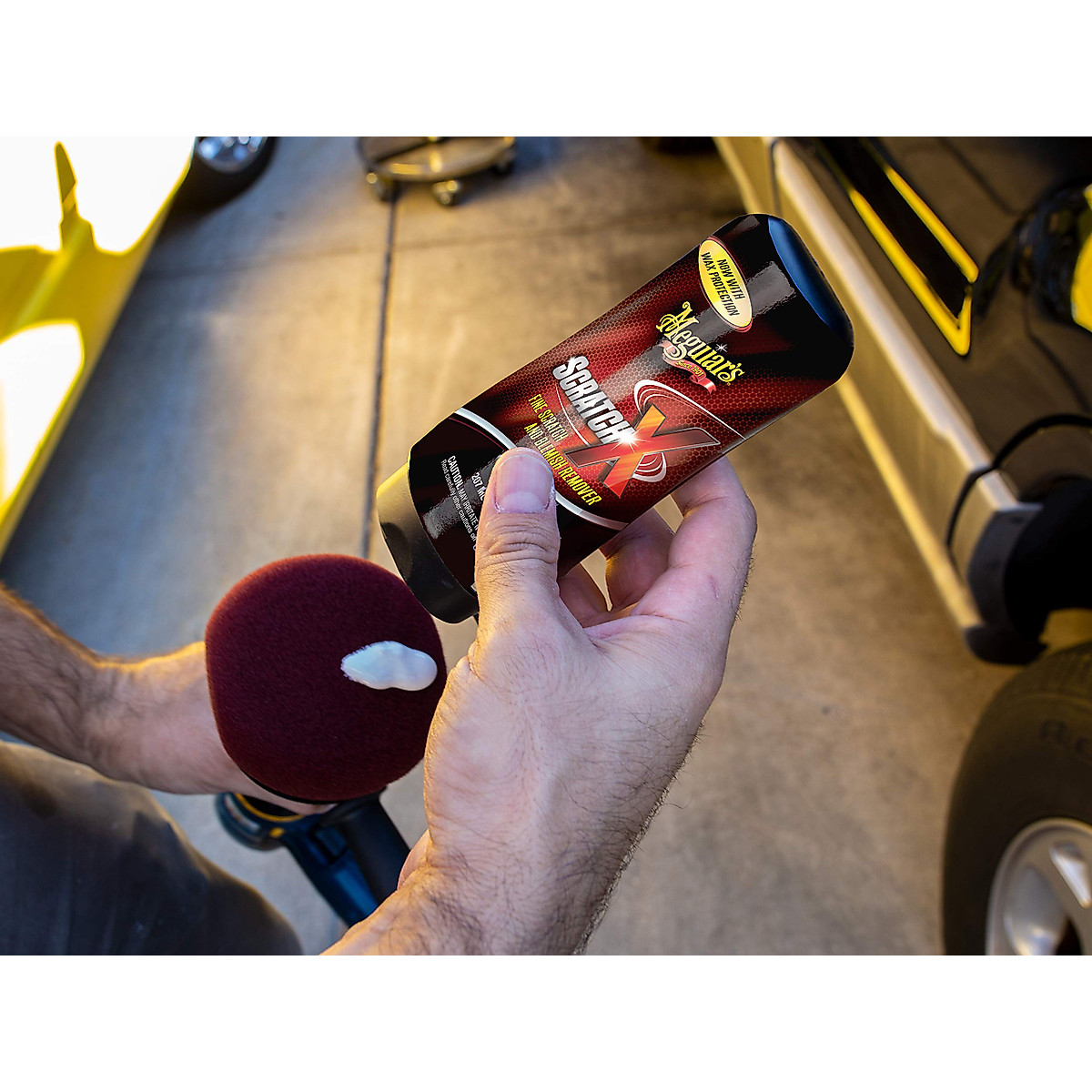 Meguiar's SCRATCH-X, Fine Scratch and Blemish Remover, 7 Fl. Oz.