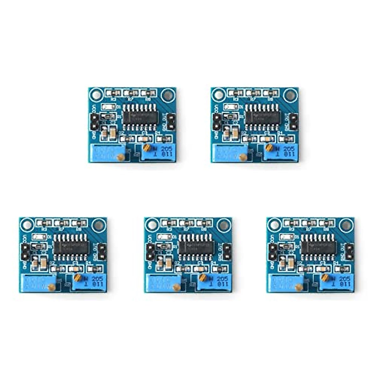 000 JESSINIE 5Pcs TL494 PWM Controller Module TL494 PWM Frequency 500Hz - 100KHz Duty Cycle Adjustable Module