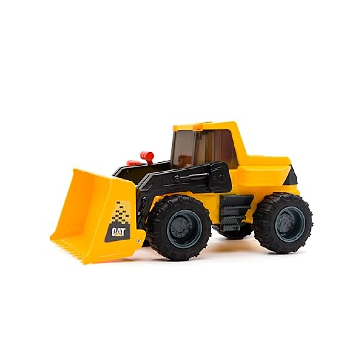 CAT Construction Toys, CAT Construction 11.5" Power Haulers 2.0 Wheel Loader, Lights and Sounds, Ages 3 and up