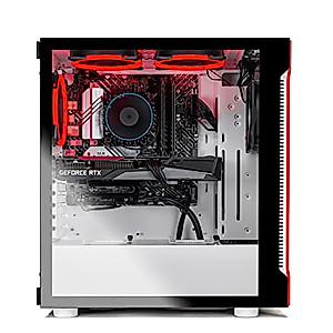 Skytech Gaming Skytech Archangel Gaming PC Desktop – Intel Core i5 12400F 2.5 GHz, RTX 3060, 1TB NVME SSD, 16G DDR4 3200, 600W Gold PSU, AC Wi-Fi, Windows 11 Home 64-bit