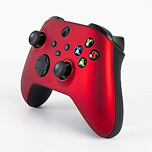 Microsoft Xbox Series X/S Wireless Bluetooth Controller Xbox Series Custom Soft Touch Red Compatible with Xbox One
