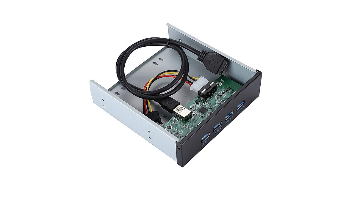 USB 3.0 4 Port Front Panel for CD Drives