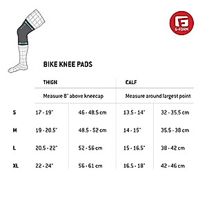 G-Form E-Line Knee Pads, Black, Adult Large