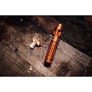 Exotac nanoSPARK Ultra-Compact Fire Starter with One-Handed Operation High-Spark Flint Wheel and Waterproof Storage Compartment Holds quickLIGHT Tinder and Up to 5 Replacement Flints