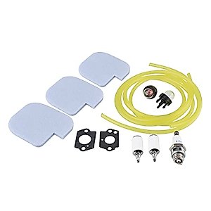 Cancanle Air Filter Fuel Rebuild Kit for Poulan P3314 P3416 P3816 P4018 PP3416 PP3516 PP3816 PP4018 PPB3416 PPB4018 PPB4218 S1970 Gas Chainsaw