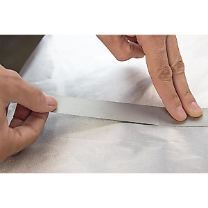 Amradield Faraday Tape,Copper Nickel Plated Conductive Electrode Tape Fabric, RF/EMI/EMF Shielding,Grounding(2 inch widex11 yards long)