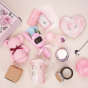 Gifts for Women Birthday Gifts for Mom Women Friend Daughter Wife Mother's Day Gift Set Unique Anniversary Valentine's Day Gift Ideas Gift Box Basket Female