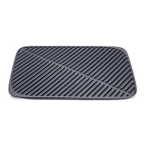 Joseph Joseph Flume Folding Draining Mat, Gray, Large