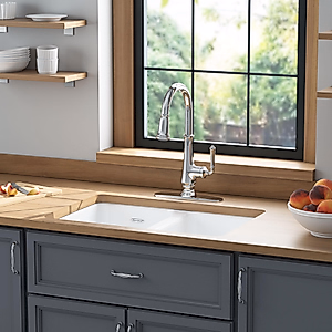 American Standard 4279300.002 Delancey Pull-Down Kitchen Faucet with sprayer Chrome