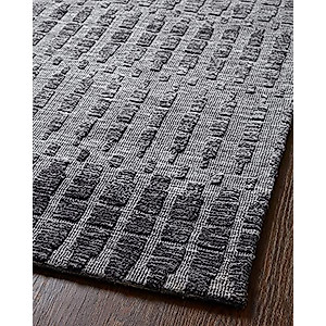 Justina Blakeney x Loloi Yeshaia Collection YES-05 Grey/Charcoal 7'-9" x 9'-9" Area Rug