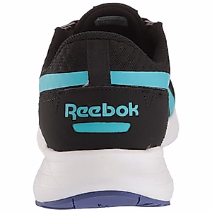 Reebok Men's Energen Lite Running Shoe, Black/Classic Teal/Bold Purple, 10.5
