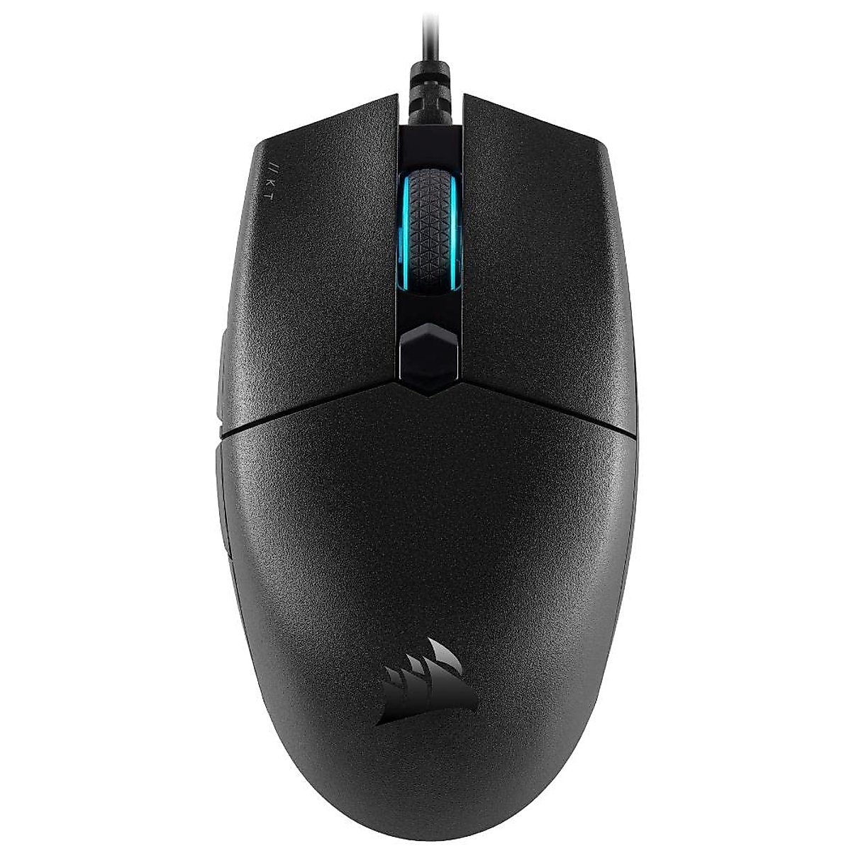 Corsair KATAR PRO Ultra-Light Gaming Mouse - FPS/MOBA Mouse, Symmetric Shape, 12,400 DPI Optical Sensor, 6 Programmable Buttons, Plug-and-Play, RGB Backlighting, for Claw and Fingertip Grips - Black