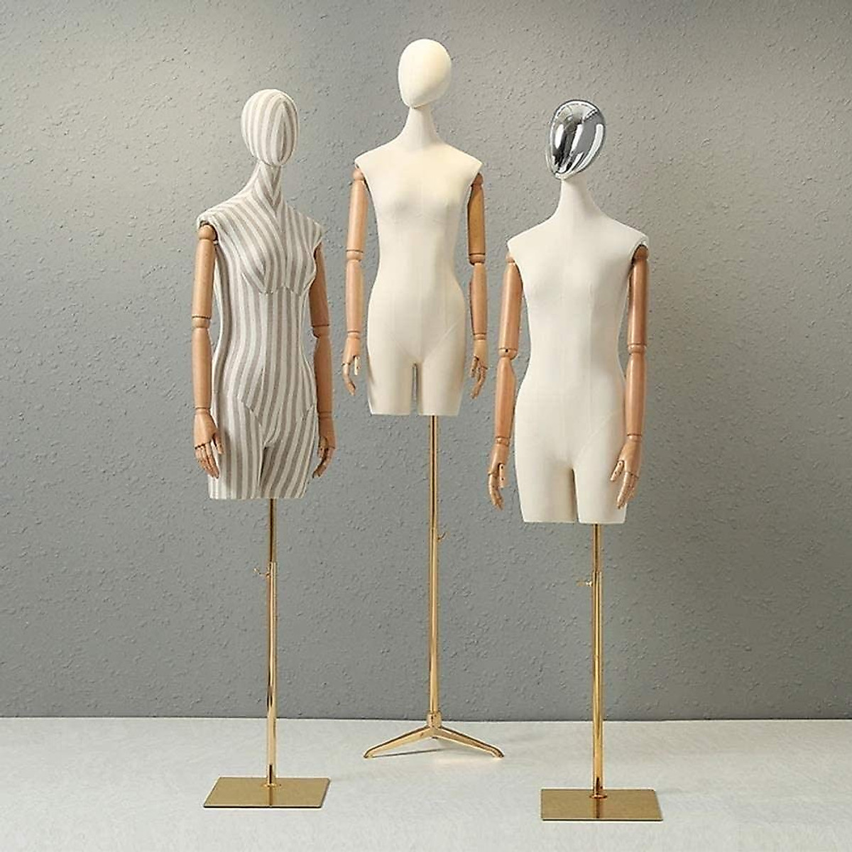 Mannequin Display Stand Tailoring Accessories Seamstress Mannequin Torso Clothing Shop Window Display Mannequin ( Size : Small ) ( )