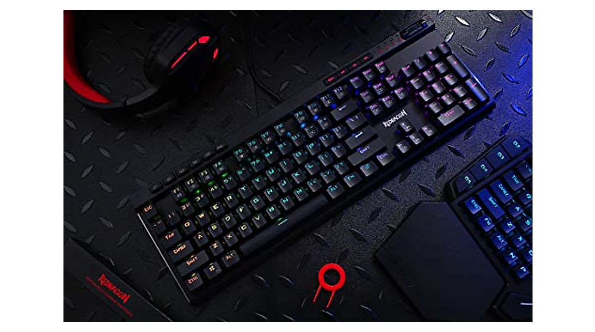 Redragon K580 VATA Gaming Keyboard with RGB & Macros