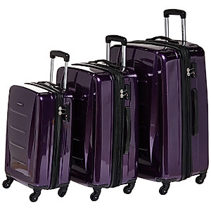 Samsonite Winfield 2 Hardside Luggage with Spinner Wheels, 3-Piece Set (20/24/28), Purple