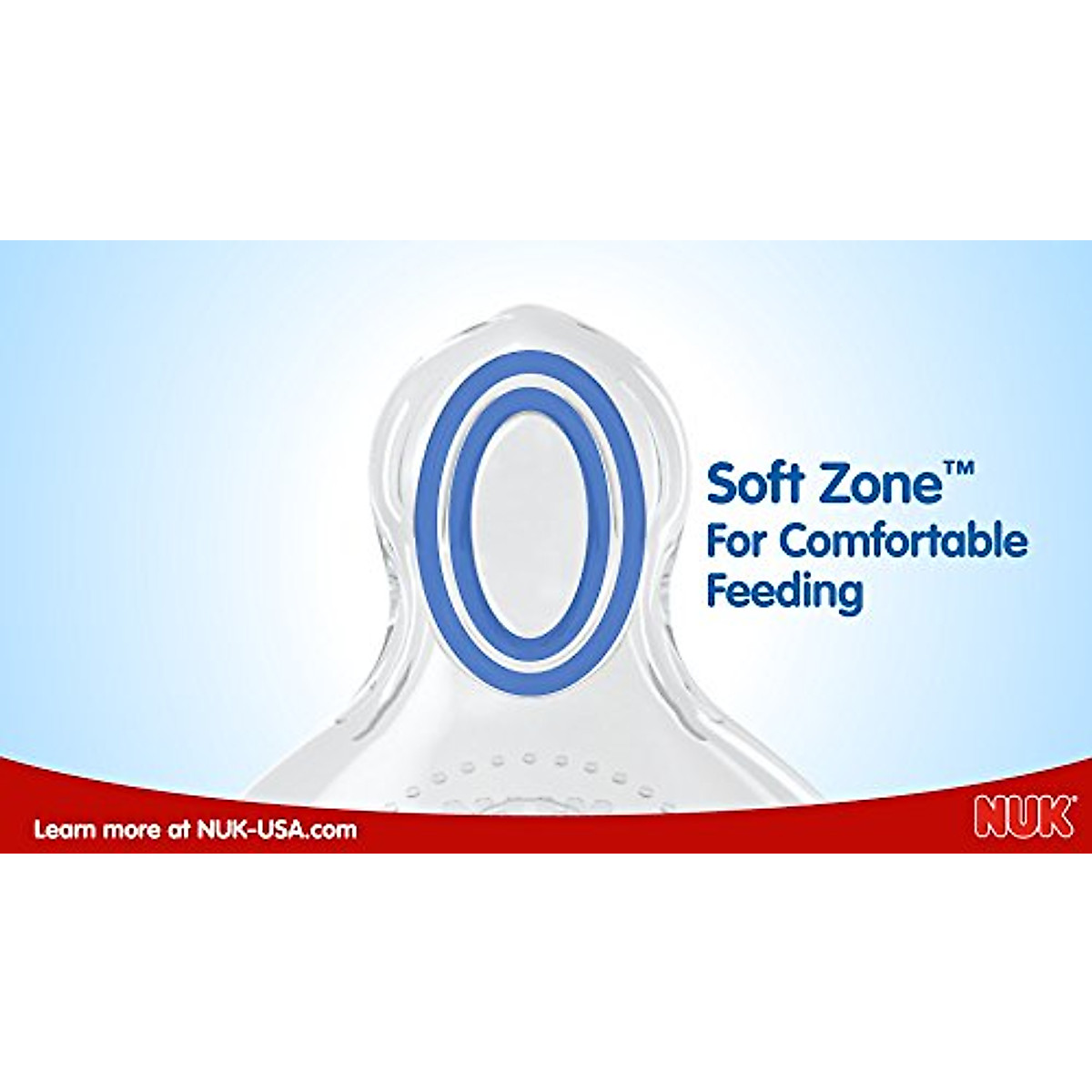 NUK Disney Baby Bottle, Minnie Mouse, 3 Count (Pack of 1)