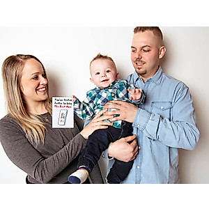 SICOHOME Funny Mothers Day Card from Daughter 4"x6" Happy Mother Day Card with Envelop for Mom Wife You've Tested Positive for Being The Best Mom Funny Greeting Gift Card for Mothers Day Birthday