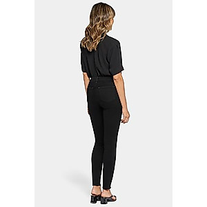 NYDJ Women's Ami Skinny Legging Denim Jeans, Black, 14