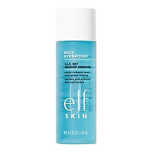 e.l.f. SKIN Holy Hydration Off Makeup Remover, Liquid Makeup Remover For Eye, Lip & Face Makeup, Gentle Formula, Vegan & Cruelty-free