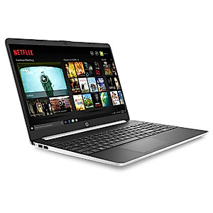 HP 15t Laptop PC 15.6 Inch HD WLED 256GB SSD + 16GB Intel Optane Laptop (i7-1065G7, 8GB RAM, Iris Plus Graphics, Windows 10 Home, Silver) 15-dy1071wm