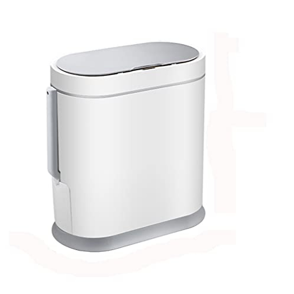 N/A 8L Smart Trash Can Household Induction Waterproof Toilet Cover Toilet Brush Integrated Paper Baske Trash Bin ( Color : OneColor , Size : 30*32*15cm )