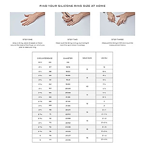 QALO Men's Rubber Silicone Ring, Classic Thin Line Rubber Wedding Band, Breathable, Durable Rubber Wedding Ring for Men, 8.5mm Wide 2.5mm Thick, Blue, Size 13