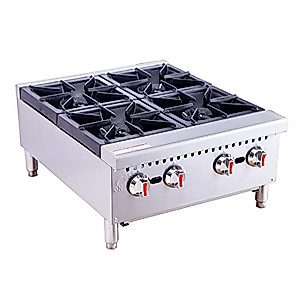 Hakka 4-Burner Gas Countertop Hotplates - High-Performing, Efficient, and Durable Cooking Solution