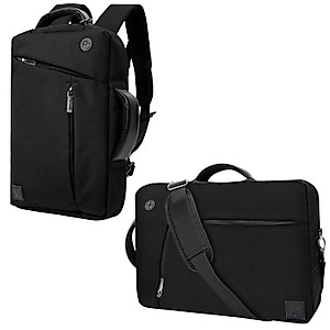 Vangoddy Slate 3-in-1 Universal 17.3 17-inch Laptop Backpack Shoulder Bag Briefcase (Blue)
